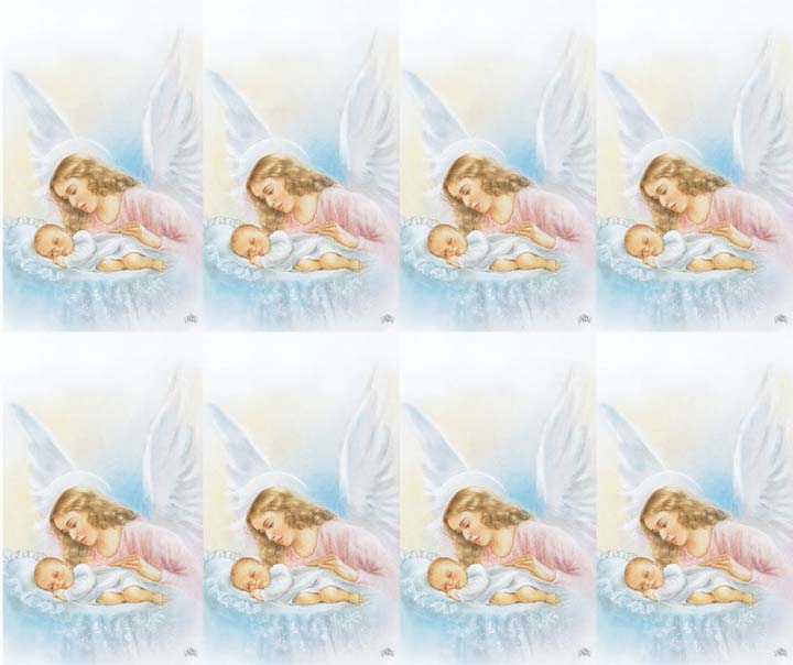 Guardian Angel Prayer Cards | Memorial Prayer Cards | 8-up Micro-Perfed ...